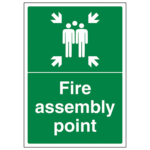 Fire Assembly Point - A4 | Safety Signs 4 Less
