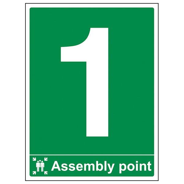 Assembly Point With Number | Eureka Direct