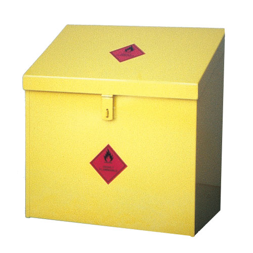 Sloping Flammable Liquid Storage Bins | Safety Signs 4 Less