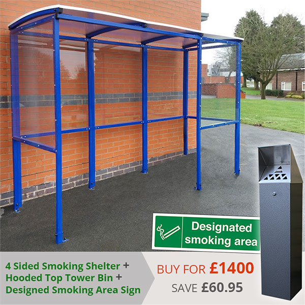 Smoking Area Bundle Kit | Shelters4Less