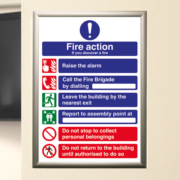 Fire Safety Signs | Safety Signs 4 Less