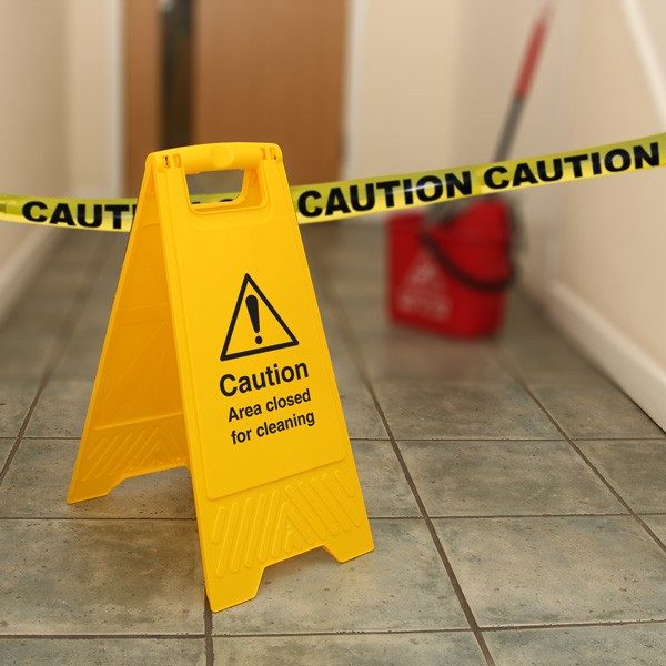 Caution Area Closed For Cleaning | Safety Signs 4 Less