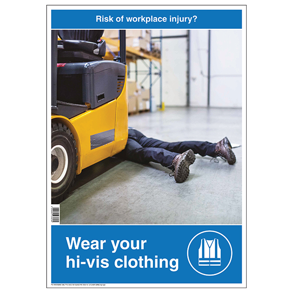 Risk Of Workplace Injury Poster | Safety Posters | First Aid Posters ...