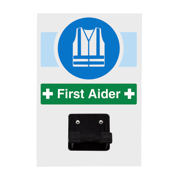 First Aider Hi-Vis PPE Station | PPE Stations | Fire & Safety Equipment ...