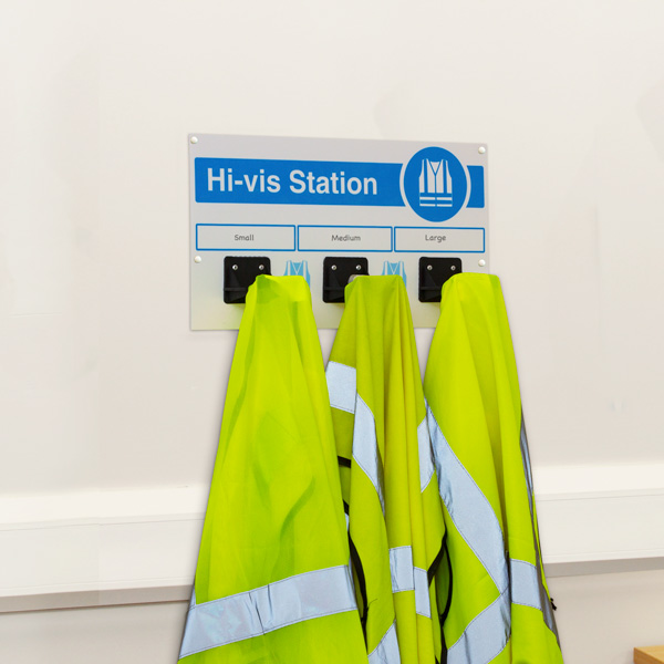 PPE Hi-Vis Station | PPE Stations | Fire & Safety Equipment | EurekaDirect