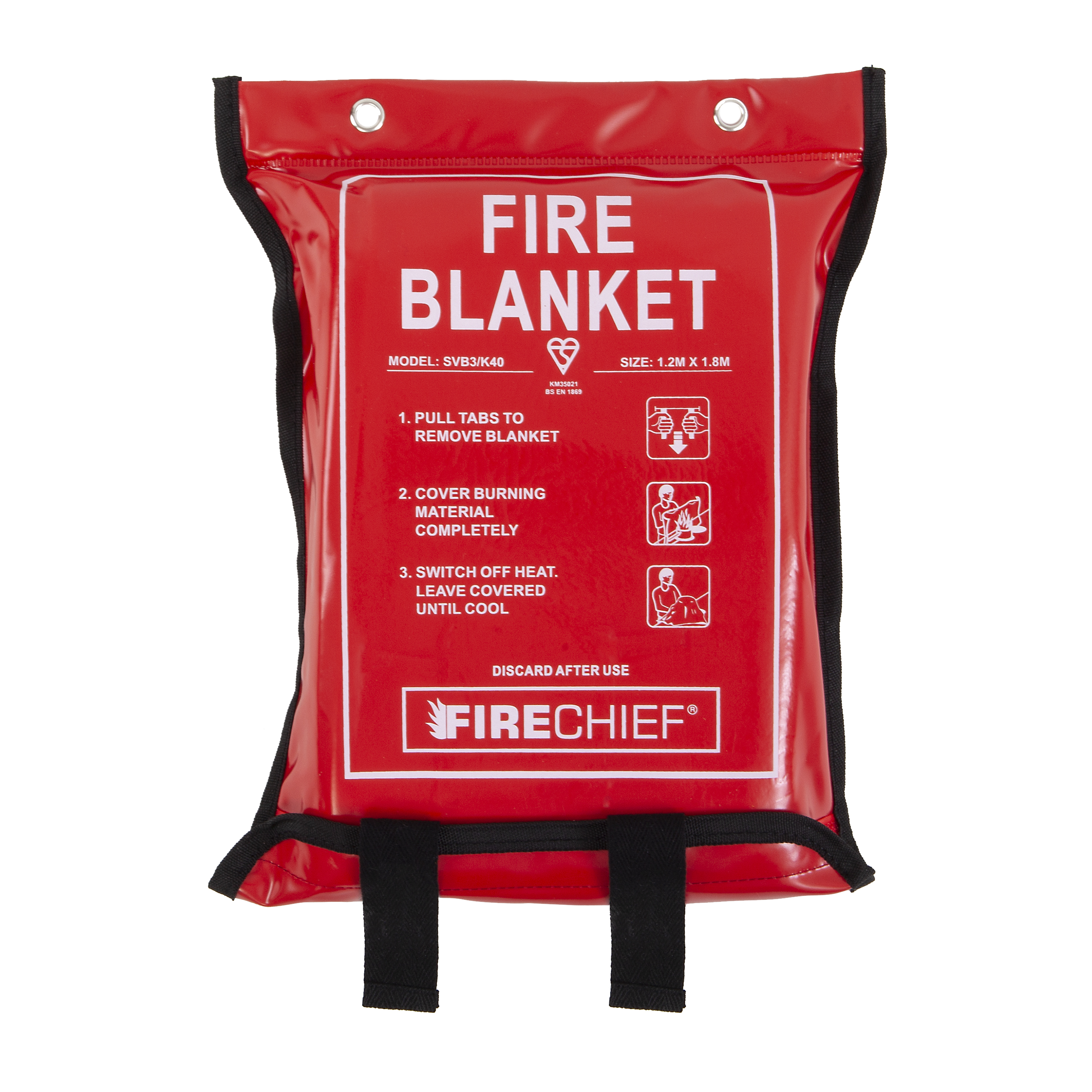 Firechief Soft Case Woven Cloth Fire Blanket | EurekaDirect.co.uk