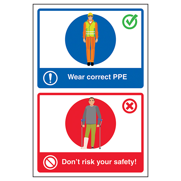 Wear Correct PPE / Don't Risk Your Safety! Poster | Do's and Don'ts ...