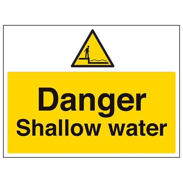 Water Hazard Signs | Safety Signs 4 Less