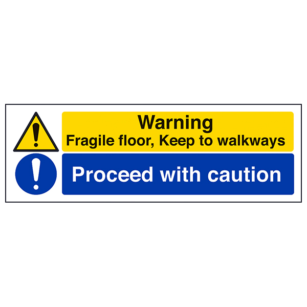 Warning, Fragile Floor / Proceed With Caution - Landscape | Caution ...