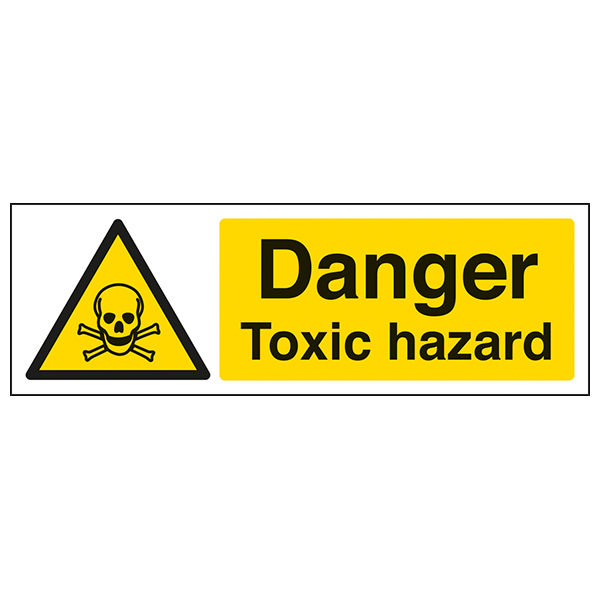 Danger Toxic Hazard - Landscape | Eureka Direct