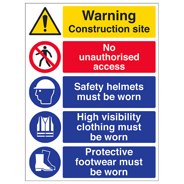 High Visibility | Hazard Signs | Safety Signs | Safety Signs 4 Less