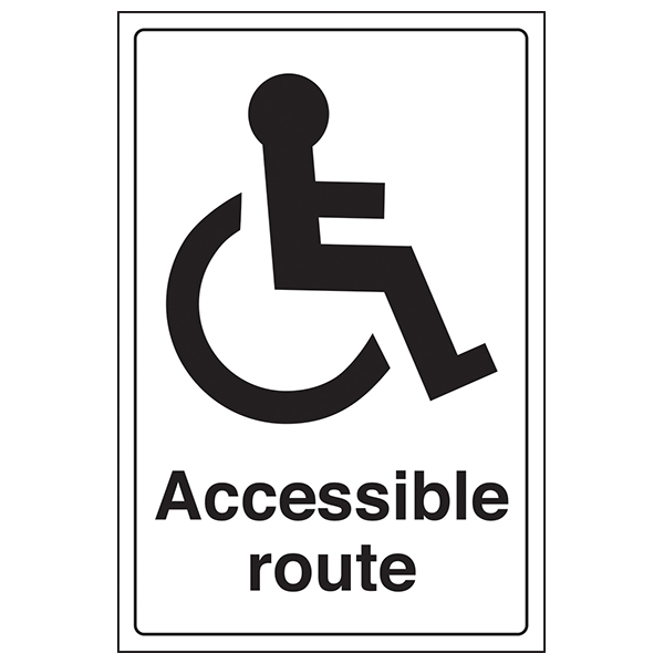 Disabled Workplace Signs | Safety Signs 4 Less
