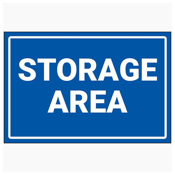 Storage Area | Winter Safety Signs | Safety Signs | Safety Signs 4 Less