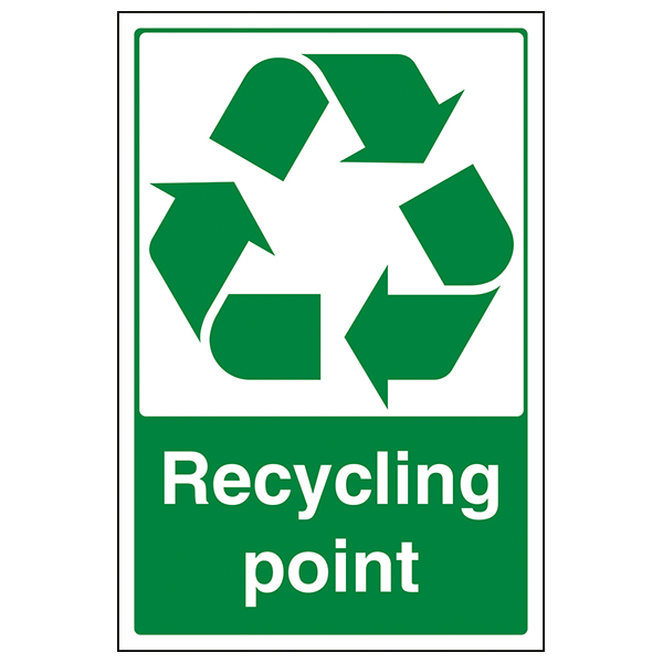 Recycling Point | Hazard Signs | Safety Signs | Safety Signs 4 Less