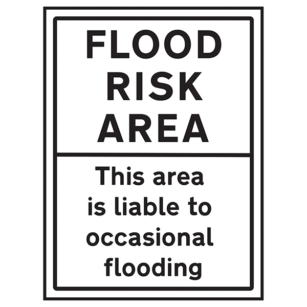 Flood Risk Area / This Area Is Liable To Occasional Flooding | Winter ...