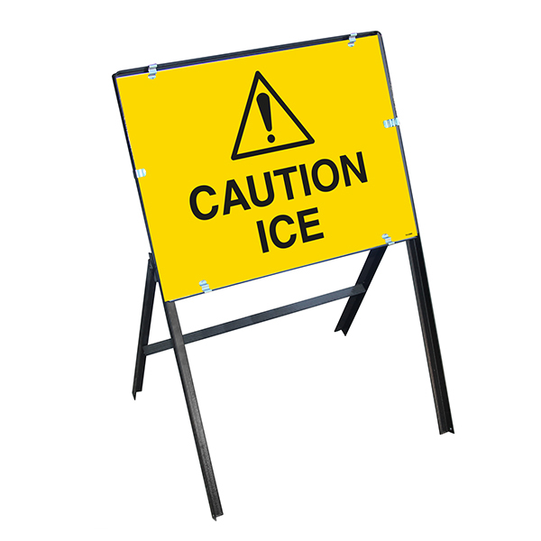 Caution Ice | Winter Safety Signs | Safety Signs | Safety Signs 4 Less
