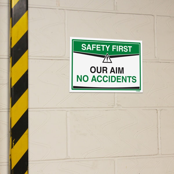Our Aim Is No Accidents | Safety Signs 4 Less