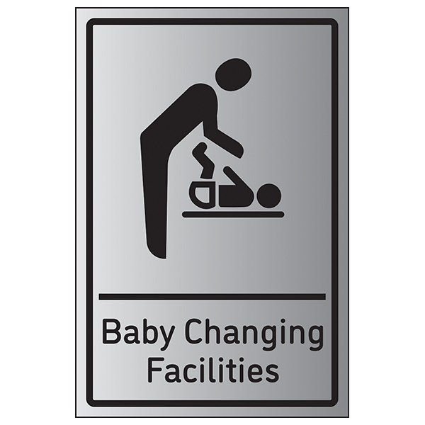Baby Changing Facilities - Aluminium Effect | Aluminium Effect Safety ...