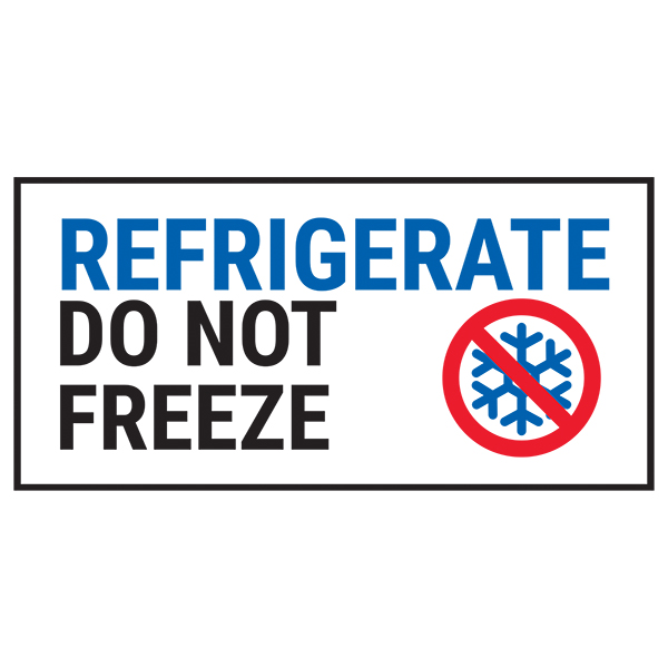 Cold Storage Labels | Labels On A Roll | Safety Essentials | Safety ...