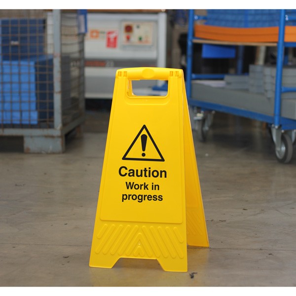 Caution Work In Progress | Safety Signs 4 Less