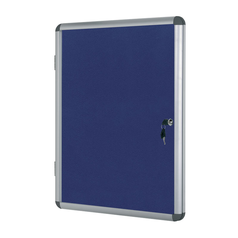 Enclore Aluminium Indoor Felt Glazed Case | Notice Boards, Easels ...