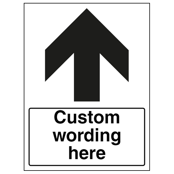 Custom Directional Signs | Safety Signs 4 Less