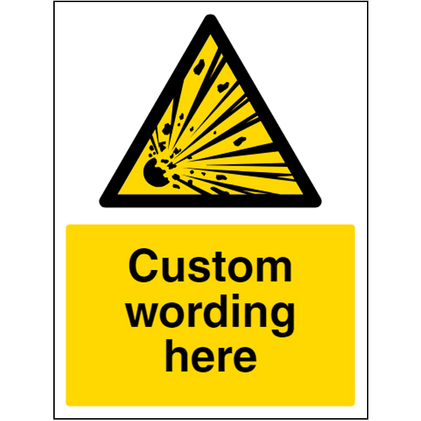 Custom Warning Signs | Safety Signs 4 Less