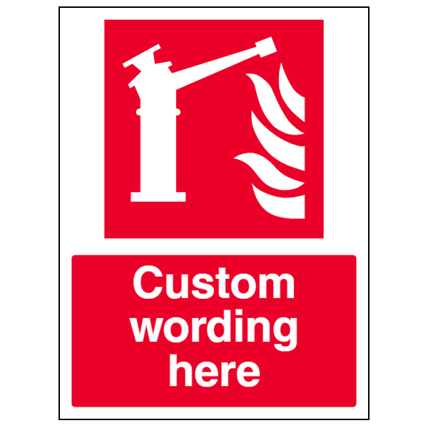 Custom Fire Signs | Safety Signs 4 Less
