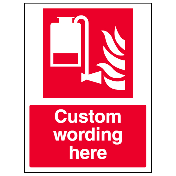 Custom Fire Signs | Safety Signs 4 Less