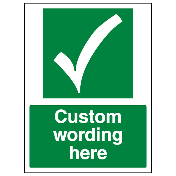 Custom Emergency Signs | Safety Signs 4 Less