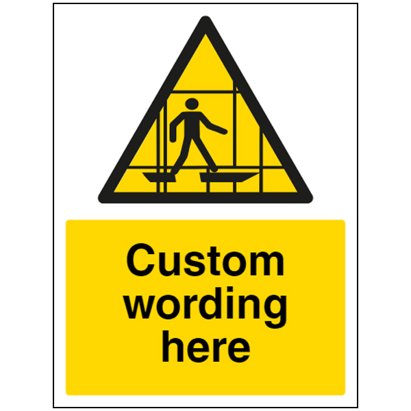 Custom Warning Signs | Safety Signs 4 Less