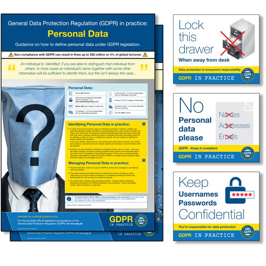 GDPR In Practice Poster | Safety Posters | GDPR Posters | Notices ...