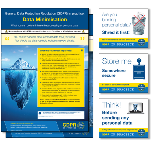 GDPR Resource Pack - Posters & Stickers
