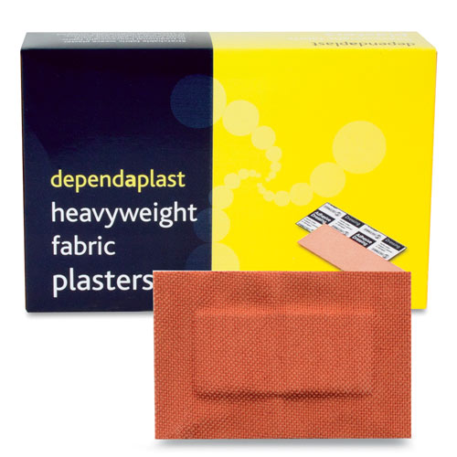 Dependaplast Sterile Fabric Plasters | Eureka Direct