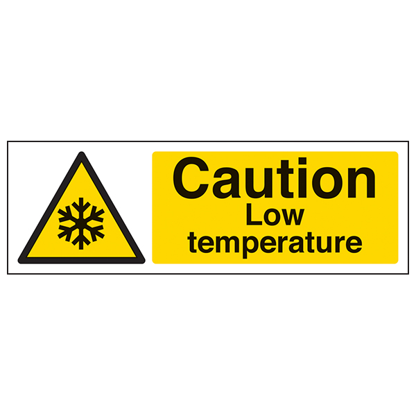 Temperature Hazard Signs | Safety Signs 4 Less