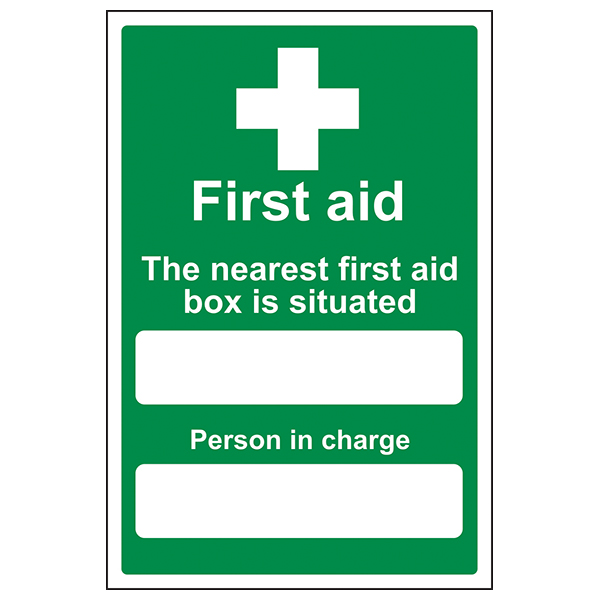 First Aid Signs
