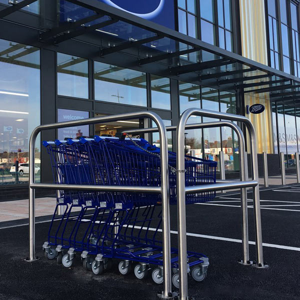 Trolley Bay - Stainless Steel